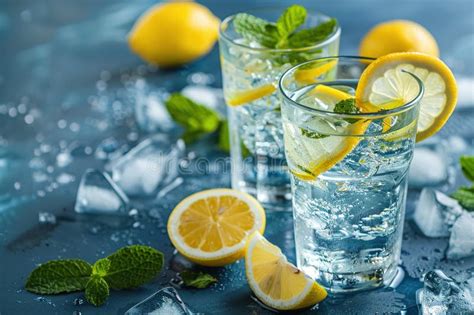 Mojito Or Virgin Mojito Long Rum Drink With Fresh Mint Lime Juice