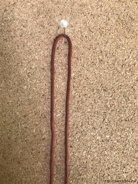 Узкие браслетики в технике макраме Мастер класс