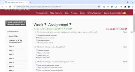 Ashish Srivastava On Linkedin Python Dataanalytics Nptel Continuouslearning
