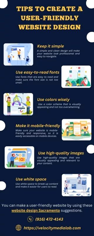 ppt tips to create a user friendly website design powerpoint