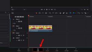 Add Audio Track In DaVinci Resolve Shortcut