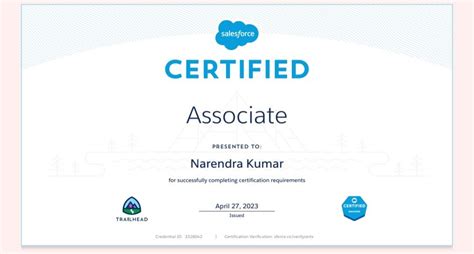 Narendra Kumar On Linkedin Salesforcecertified Salesforcecertifiedassociate Salesforcecommunity…
