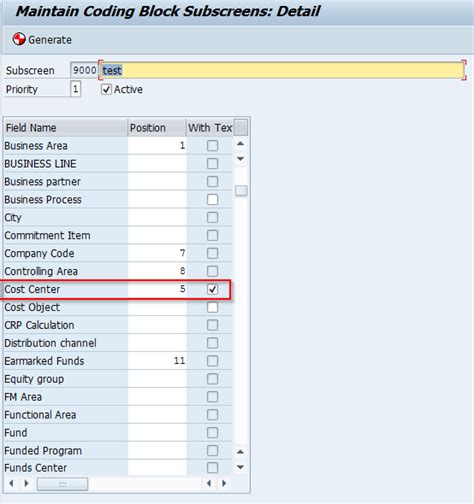 Display Cost Center Description In Purchase Requisition Purchase Order