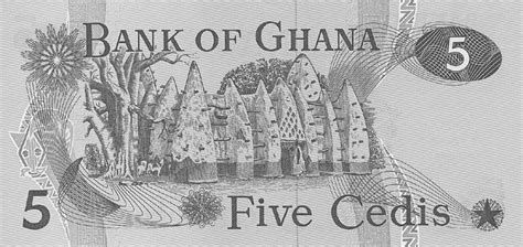1973 1978 Ghana 5 Cedis Values And Price Guide