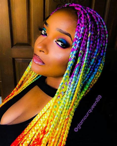 Rainbow Braids