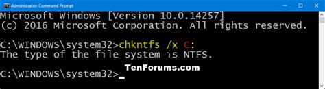 Cancel A Scheduled Chkdsk At Boot In Windows Tutorials