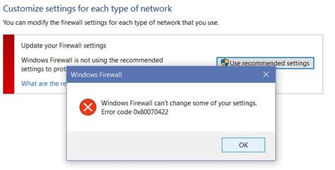 Windows Firewall Error Payfasr