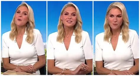 تأكل على الهواء موقف محرج لمقدمة برامج استرالية خبر في الفن