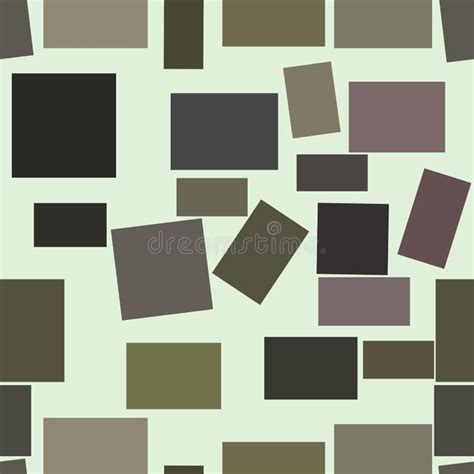 Seamless Abstract Geometric Background With Shape Of Square Rectangle Pattern Concept Art