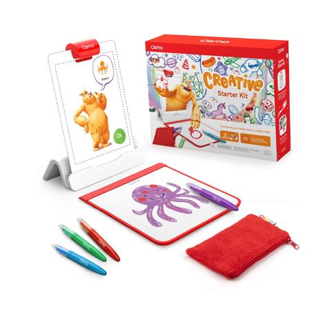 osmo creative starter kit for ipad ages 5 10 osmo base included big w