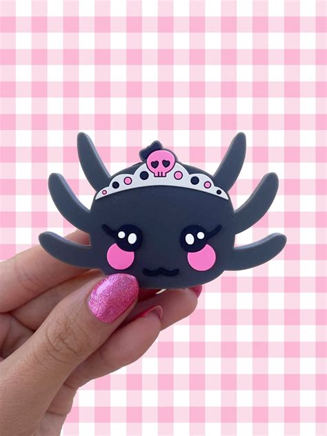 Fae The Axolotl Pop Socket Axolotl Popsocket Kawaii Etsy