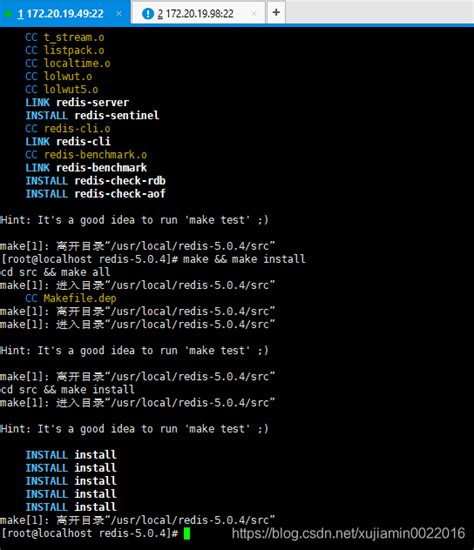 Redis Centos7 安装redis504主从及配置哨兵模式redis504哨兵集群部署 Csdn博客