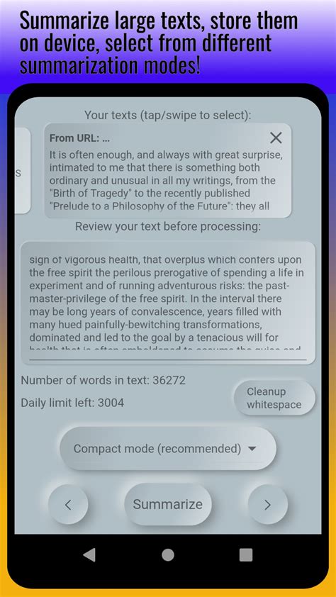 Summarizer For Android Download