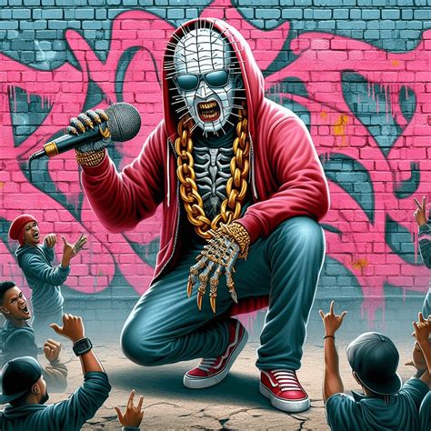 Horror Characters As Rappers Rweirddalle