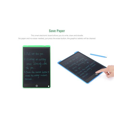 Lcd графичен таблет за деца писане и рисуване 10 25 5 X 17 5 X 0 9 Cm Червен Emag Bg