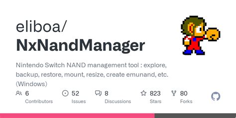 releases · eliboa nxnandmanager · github