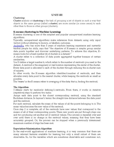 Ml Unit I Part 1 Ml R22 Regulations Unit I What Is Machine Learning Machine Learning Is A