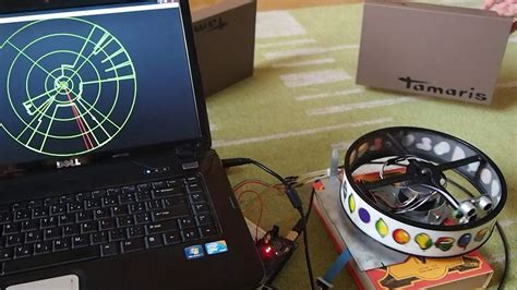Arduino Ultrasonic Sensor Radar Youtube