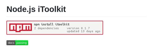 add update badges · issue 259 · ibm nodejs itoolkit · github