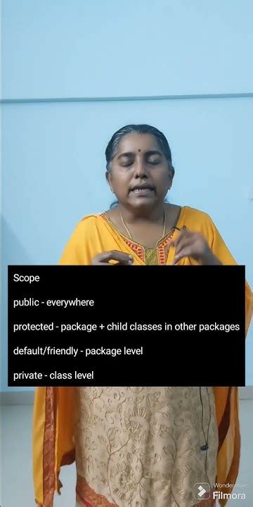 java interview questions 47 what are the access specifiers supported