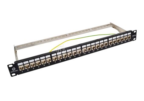 CAT A STP Flat Keystone Jack Patch Panel CM A SME