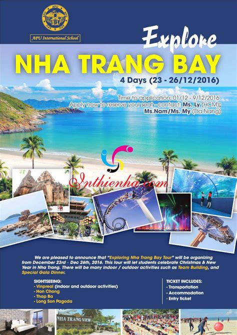 Mẫu quảng cáo tour du lịch bắt mắt và thu hút sáng tạo nhất
