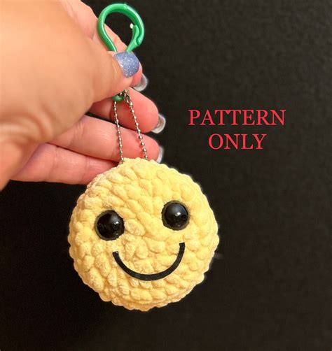 Smiley Face Crochet Pattern 3 Sizes Included Etsy