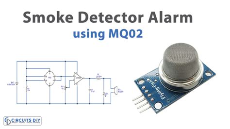 Simple Smoke Detector Alarm Circuit Using Mq 02