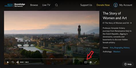 How Do I Enable Closed Captioning Knowledge Network Help Center