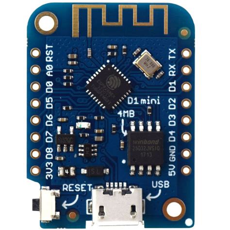 Wemos D Mini ESP EX MB Flash MCHobby Vente De Raspberry Pi Arduino ODROID Adafruit