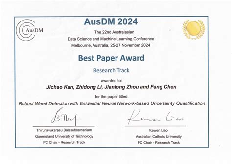 Bestpaperaward Precisionagriculture Aiinnovation Weeddetection Ausdm2024 Datascience