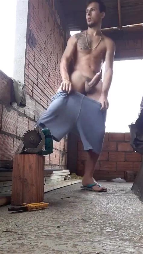 Tradie Strokes His Cock At The Worksite Tradie Strokes His Cock At The Worksite