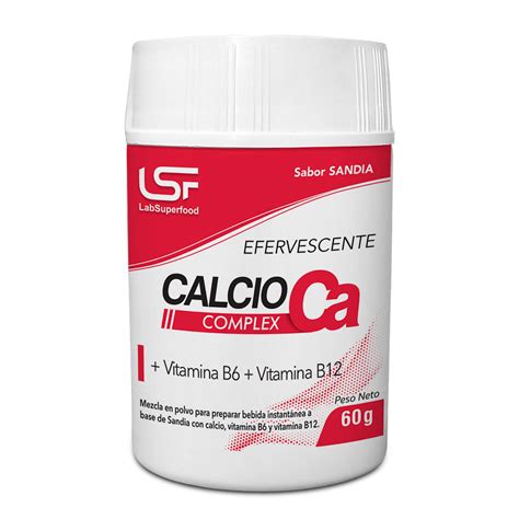 Calcio Complex Efervescente X 60g Labsuperfood Perú