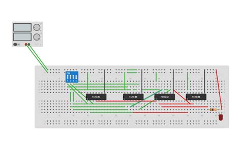 Circuit Design Boolean Expression Tinkercad