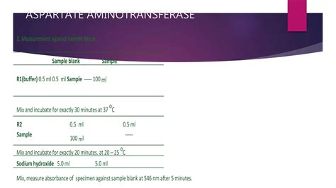 Liver Function Test Aspartate Aminotransferase Ast Ppt