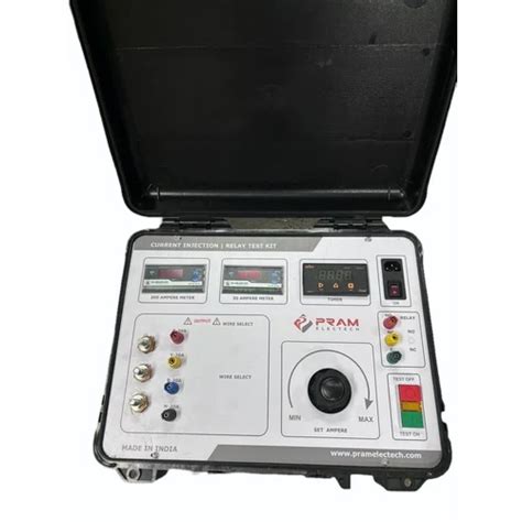 200a Relay Tester Material Mild Steel At Best Price In Ahmedabad Pram Electech