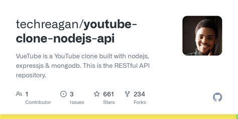 Github Techreaganyoutube Clone Nodejs Api Vuetube Is A Youtube Clone Built With Nodejs
