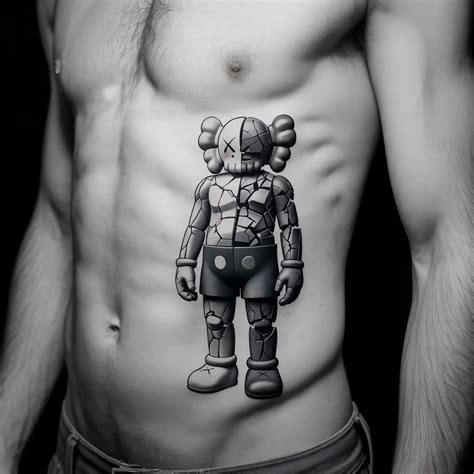 Kaws Tattoo 20 Unique Designs That Blend Pop Art And Ink Tatt Mosaic