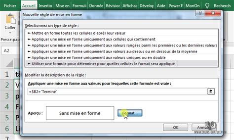 Tutoriel Comment Barrer Dans Excel Tutoriel Excel
