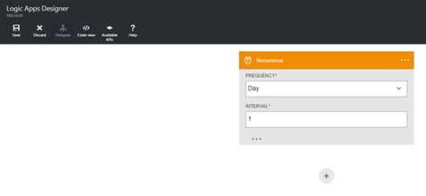 13 Azure Portal Logic Apps Designer Add Recurrence Trigger Confpng Sandro Pereira Biztalk Blog