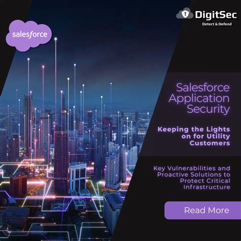 Digitsec On Linkedin Salesforce Application Security Keeping The Lights On For Utility