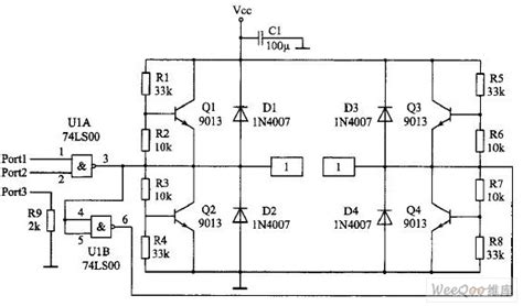 Bi Directional Speed Adjusting Motor Driver Circuit Diagram Motor
