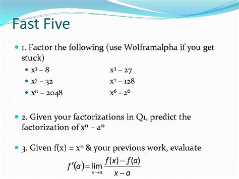 Lesson 33 Derivatives Of Power Functions Calculus