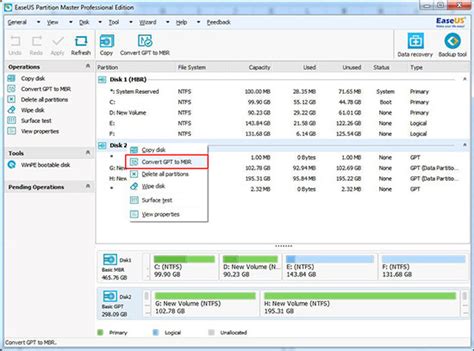 Windows 10 Partition Manager Tools Easeus
