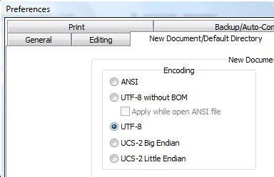 Windows How To Set Notepad2 To Use UTF 8 Instead Of ANSI Super User