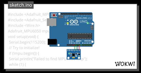 Acelerometer Wokwi Esp32 Stm32 Arduino Simulator