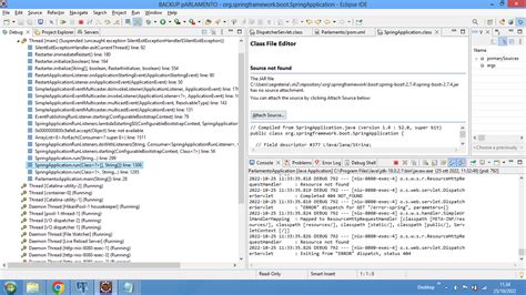 Spring Debug Eclipse Class File Editor Source Not Found Stack Overflow
