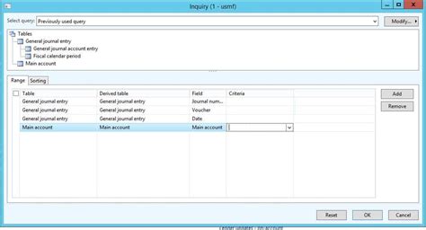 Saving Queries In Microsoft Dynamics Ax 2012 Encore Business Solutions