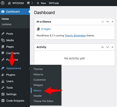 Wordpress Navigation Menu Tutorial How To Create Edit And Customize