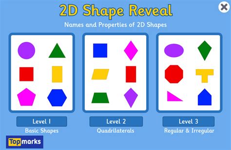 new 2d shape reveal resource topmarks blog